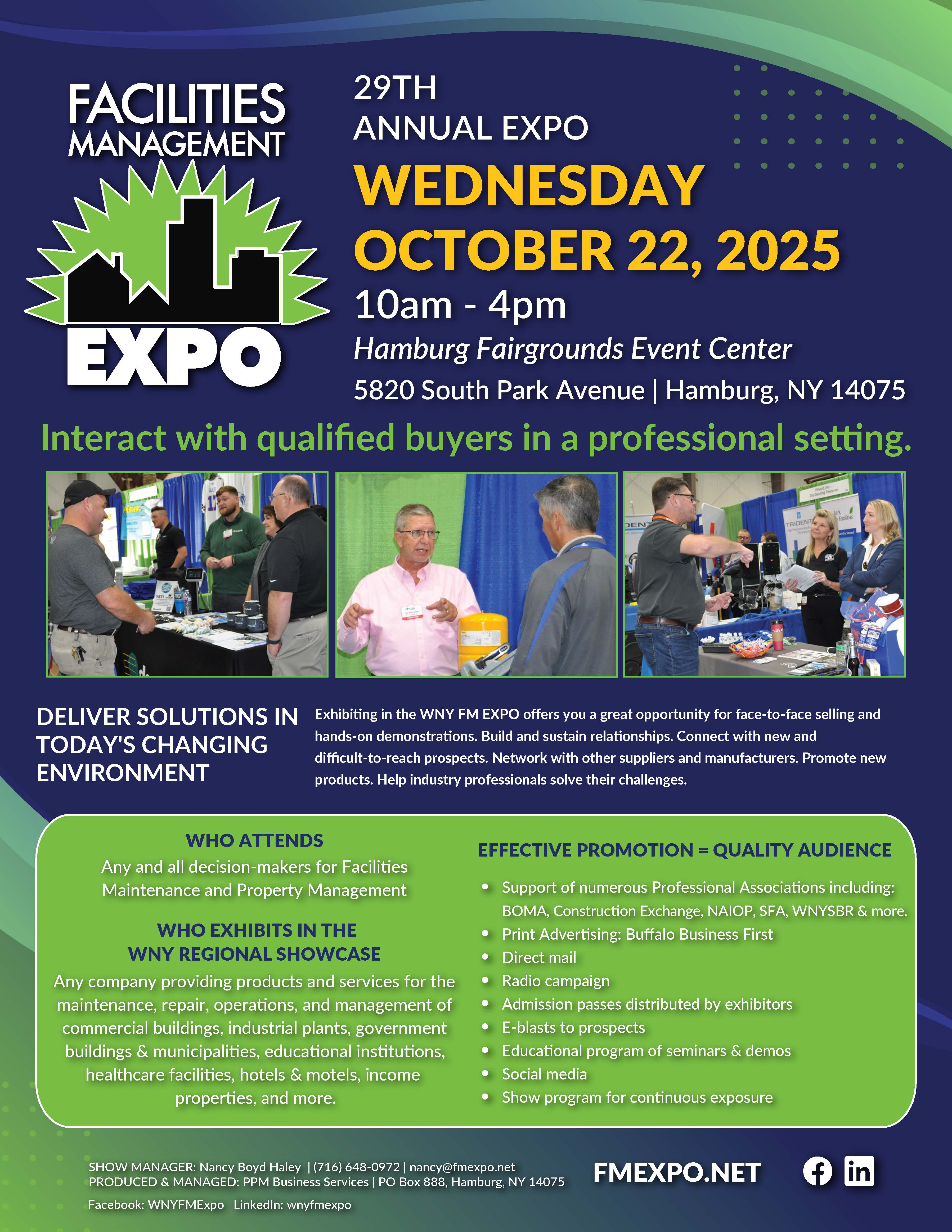Exhibitor Application - WNY Facilities Management Expo